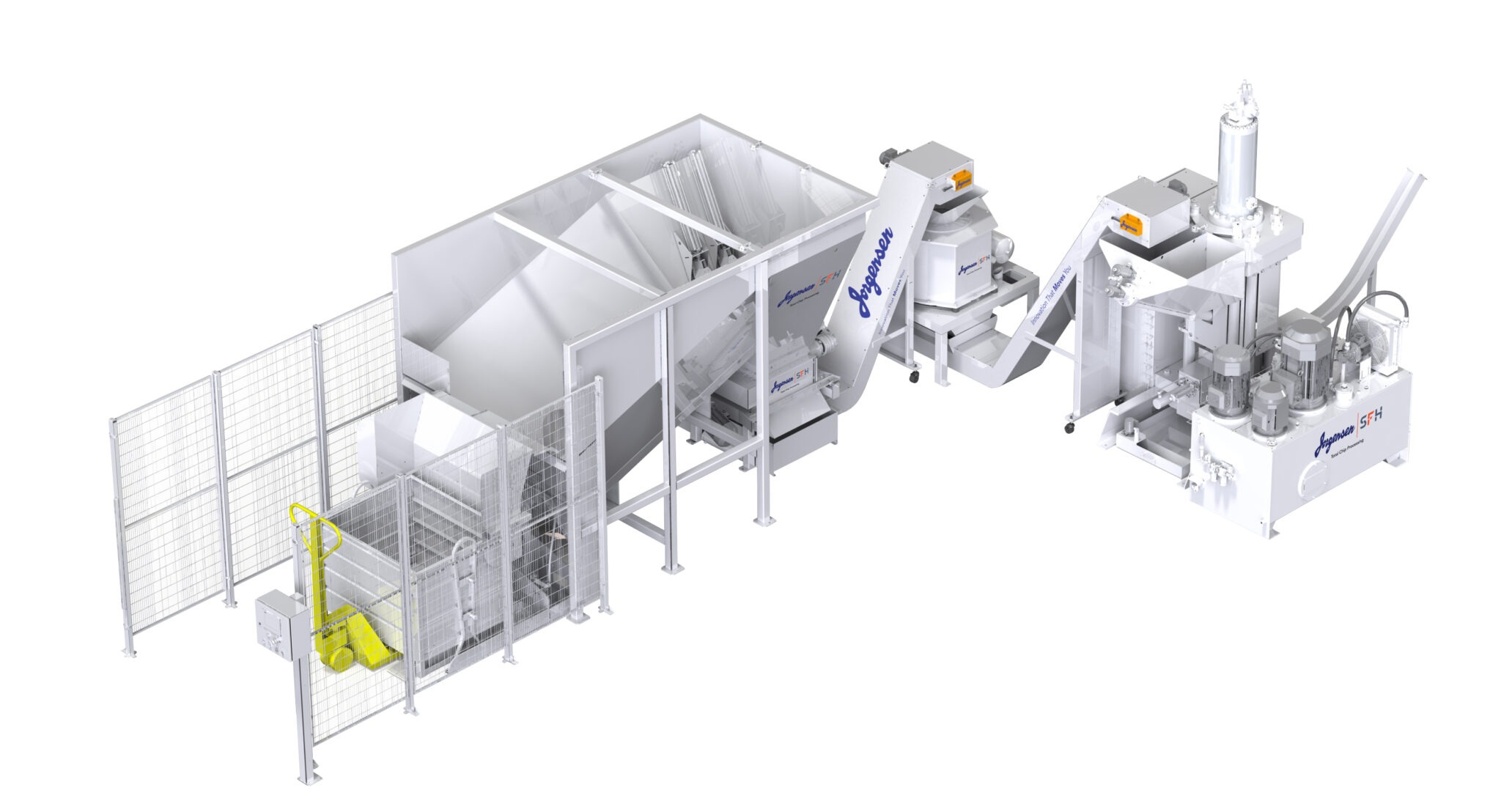 Conveyors for Chip and Scrap Removal : Jorgensen Conveyor and ...