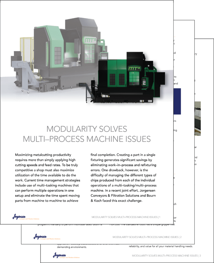 Modularity Solves Multi-process Machine Challenges : Jorgensen Conveyor ...